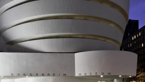 Solomon R. Guggenheim Museum by Frank Lloyd Wright
