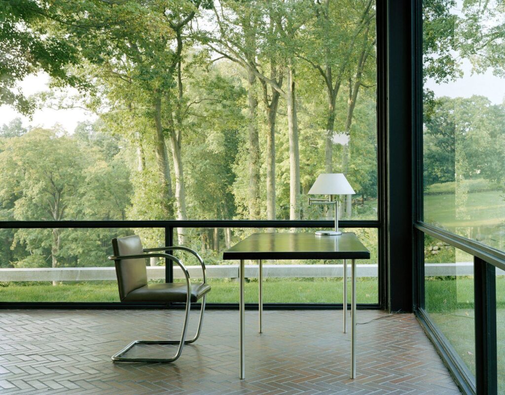 Glass House by Philip Johnson